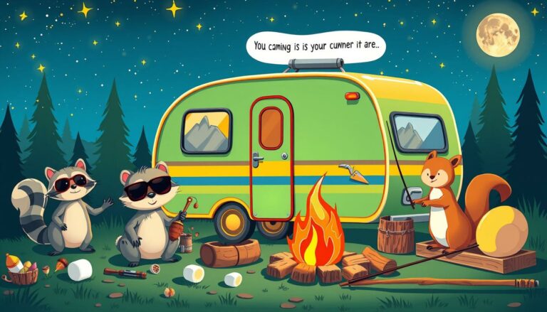 Lustige Sprüche Wohnwagen Witze » Camping mit Humor