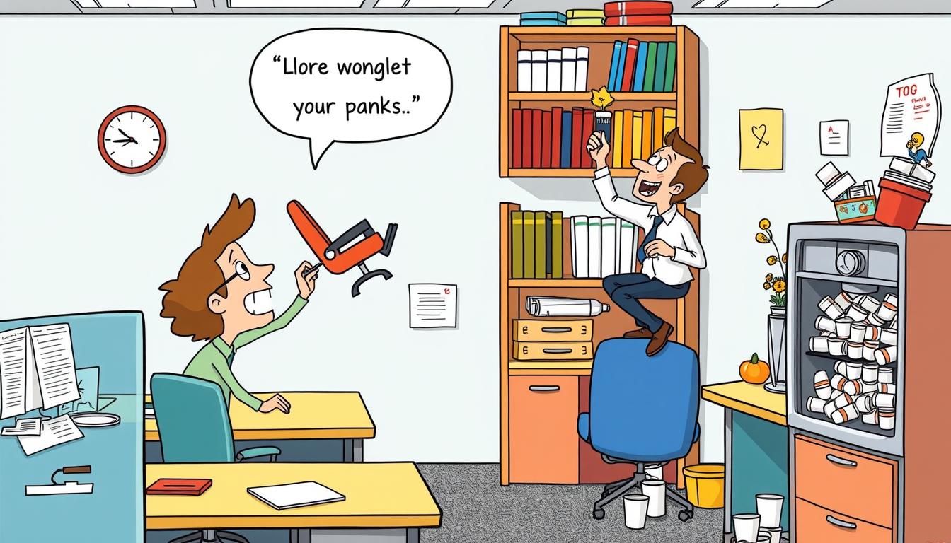 Lustige Kollegen Witze » Humor am Arbeitsplatz