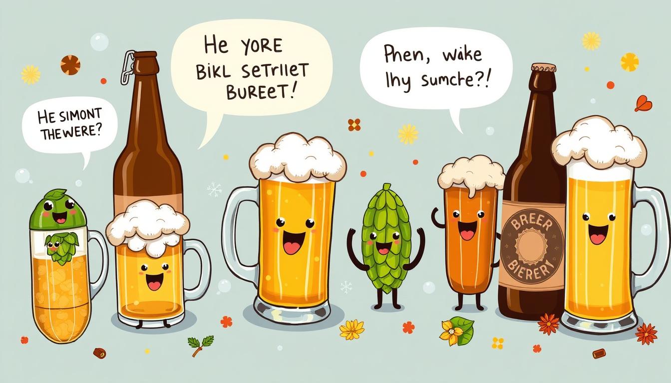Lustige Wortspiele Bier » Witzige Bier-Wortspiele für Genießer