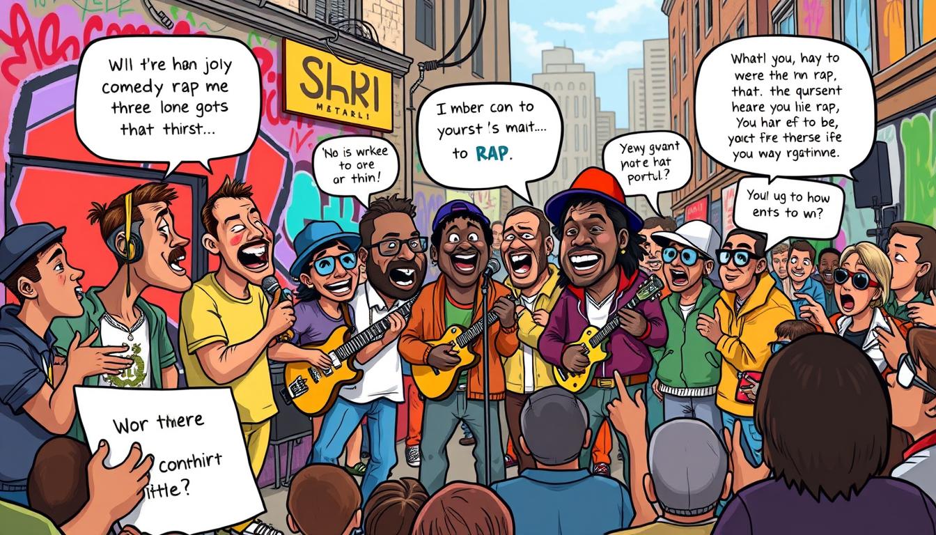 Lustige Wortspiele Rap » Wortwitz für Hip-Hop-Fans