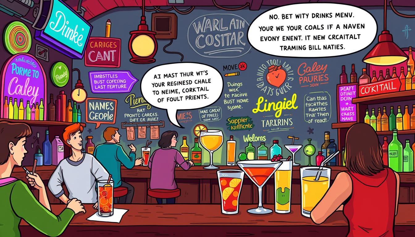 Bar-Namen Wortspiele » Kreative Ideen für Bar-Namen