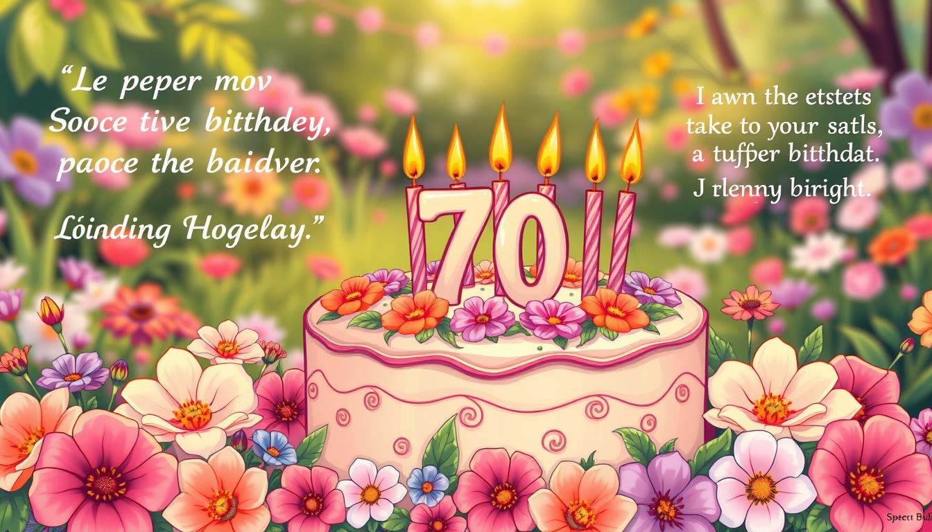 Kurze Glückwünsche zum 70. Geburtstag Frau » Prägnant und herzlich